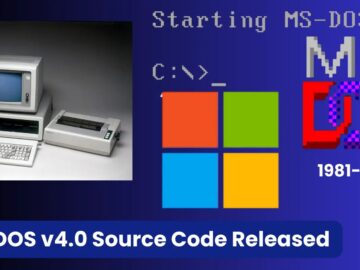 Microsoft Releases Historical MS-DOS 4.0 Source Code - Cybernoz - Cybersecurity News