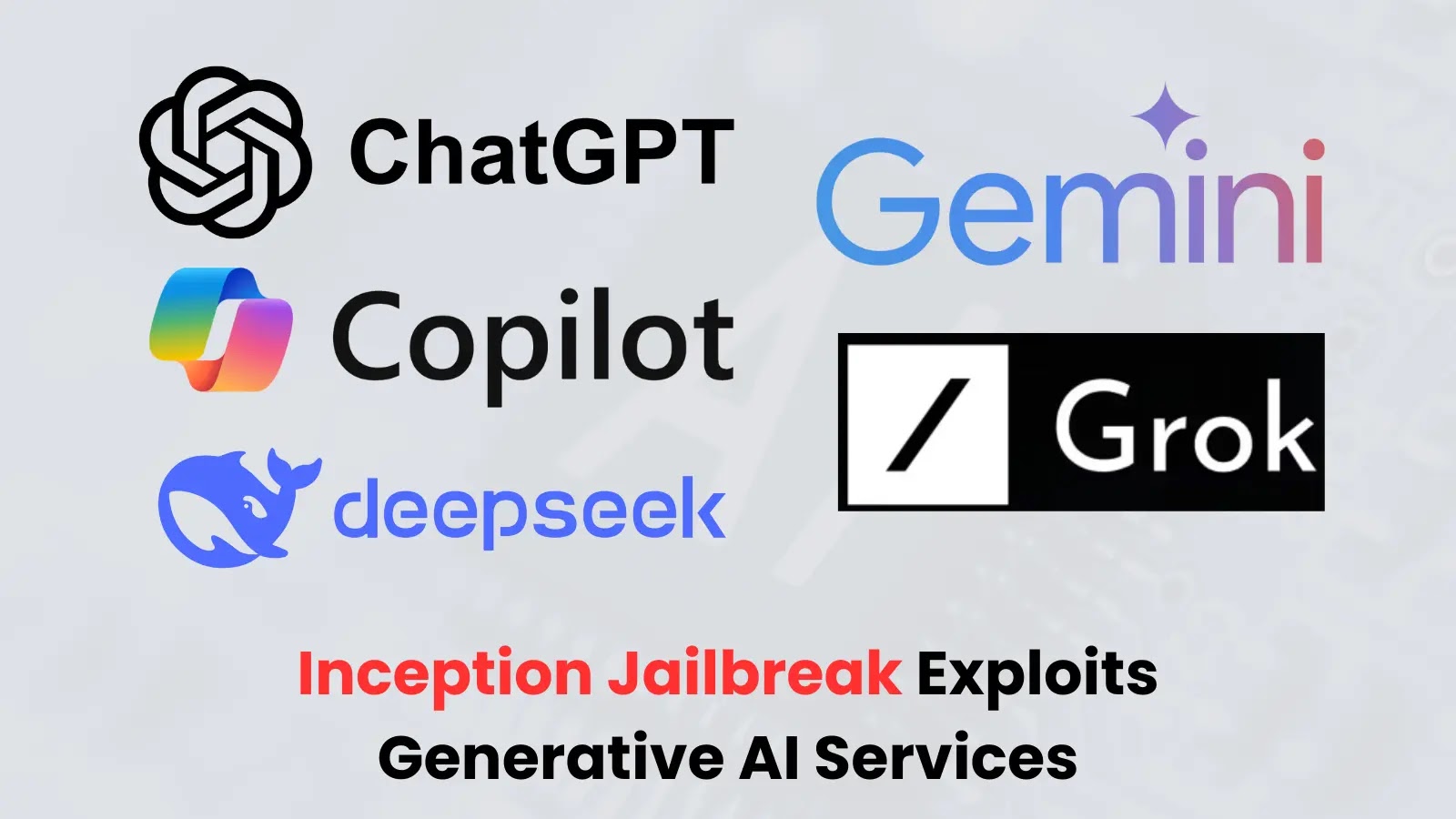 Inception Jailbreak Attack Bypasses ChatGPT, DeepSeek, Gemini, Grok, & Copilot - Cybernoz ...